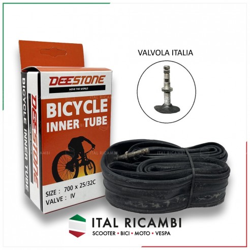 CAMERA D'ARIA BICI 28 700 x 25 32 C VALVOLA IV